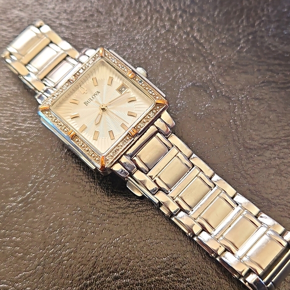 Bulova | Accessories | Bulova Womens Silver Watch | Poshmark
